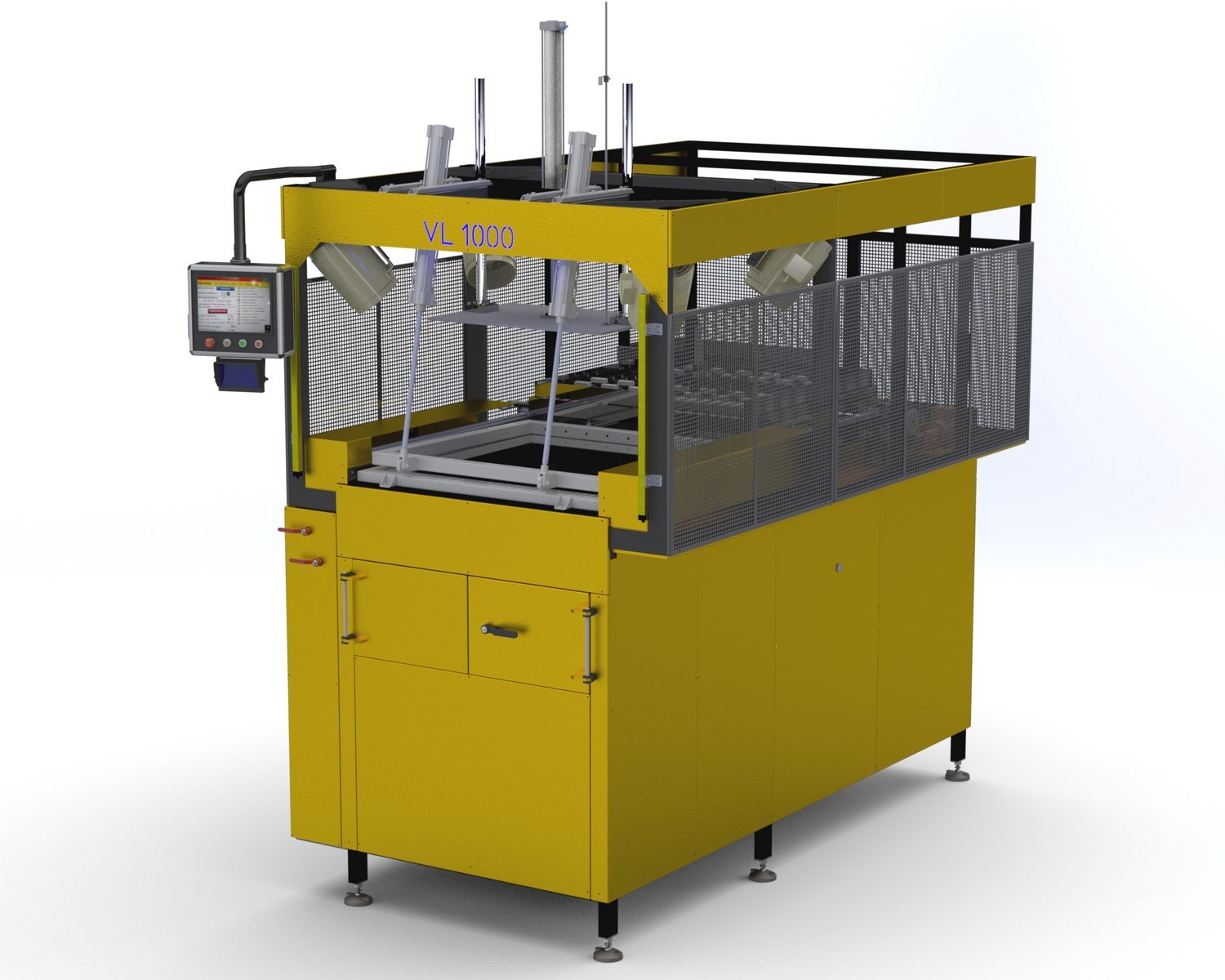 Vacuum forming machines